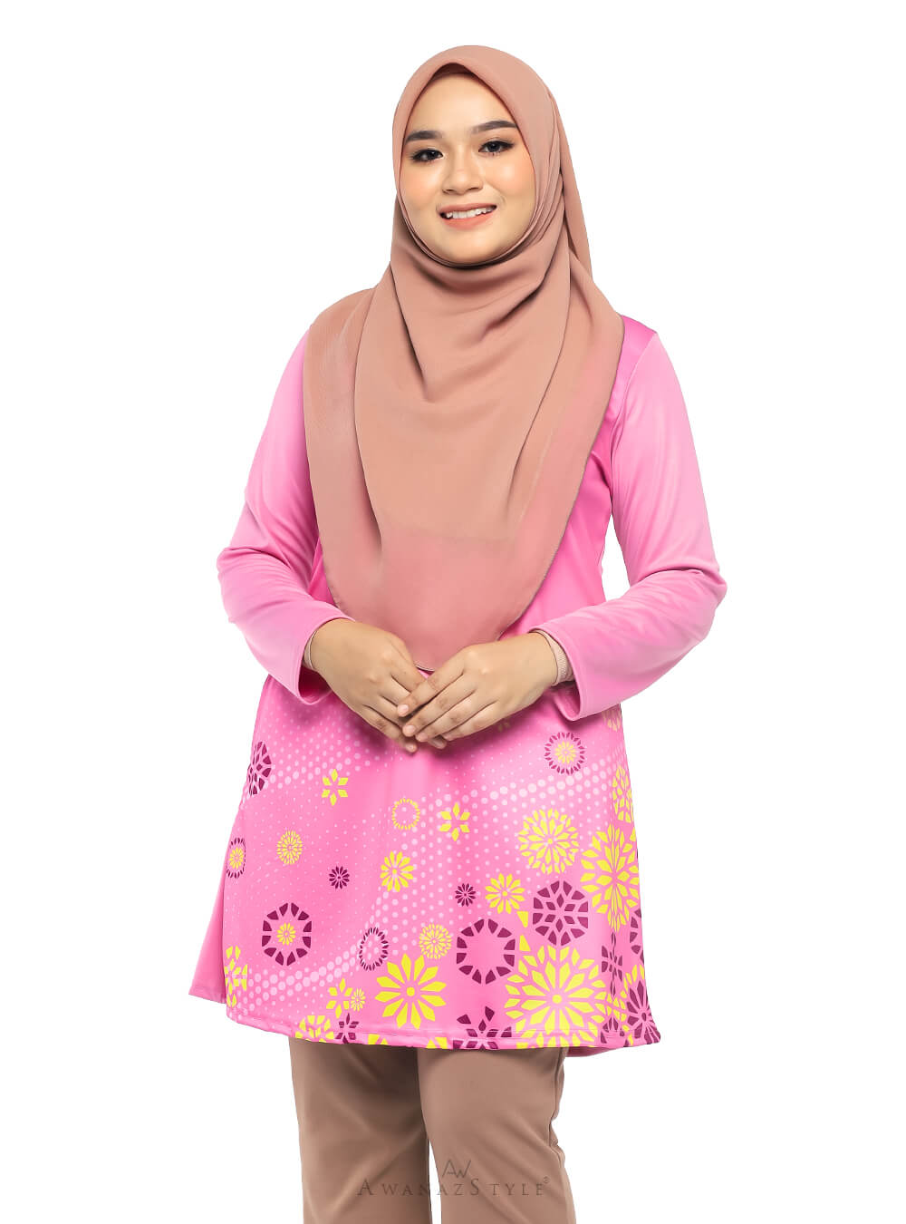 Awanazstyle | Muslimah With Fashion | Safa | Pink